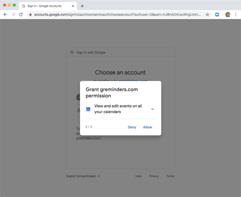 Signing in to an Existing GReminders Organization - End to End Meeting Management Platform - SMS ...