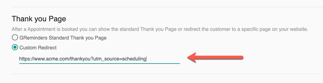 Automated Scheduling with a Custom Thank You Page - End to End Meeting ...