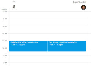 Double Booking Scheduling with GReminders Automated Scheduling