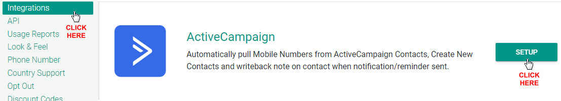 Send SMS Reminders from ActiveCampaign | GReminders