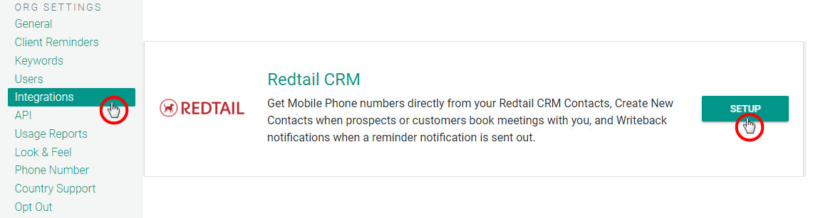 Redtail Integration when Redtail is Your Primary Calendar | GReminders