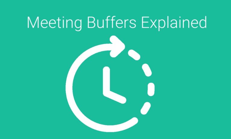 Scheduling Buffers Explained - End to End Meeting Management Platform - SMS Reminders - AI Notetaker