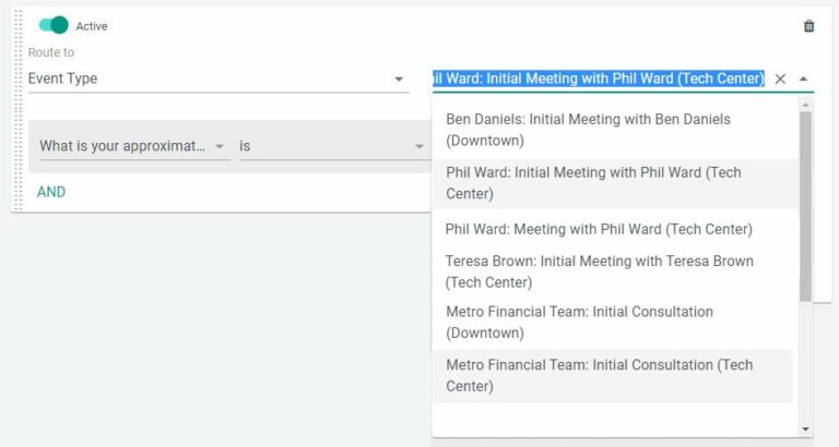 Routing Forms for Automated Online Scheduling | GReminders