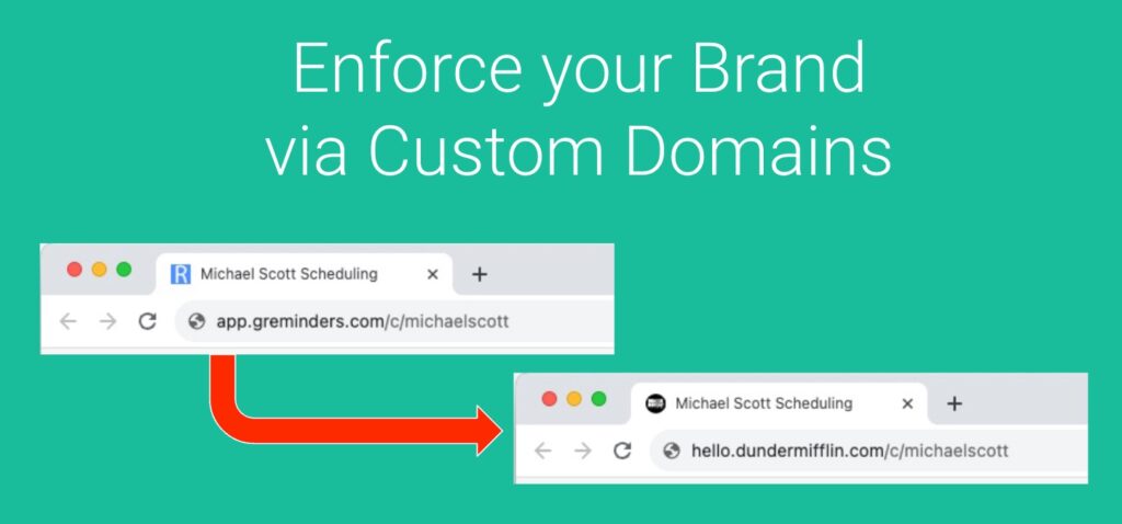 Enforce Your Brand with a Custom Domain - End to End Meeting Management ...