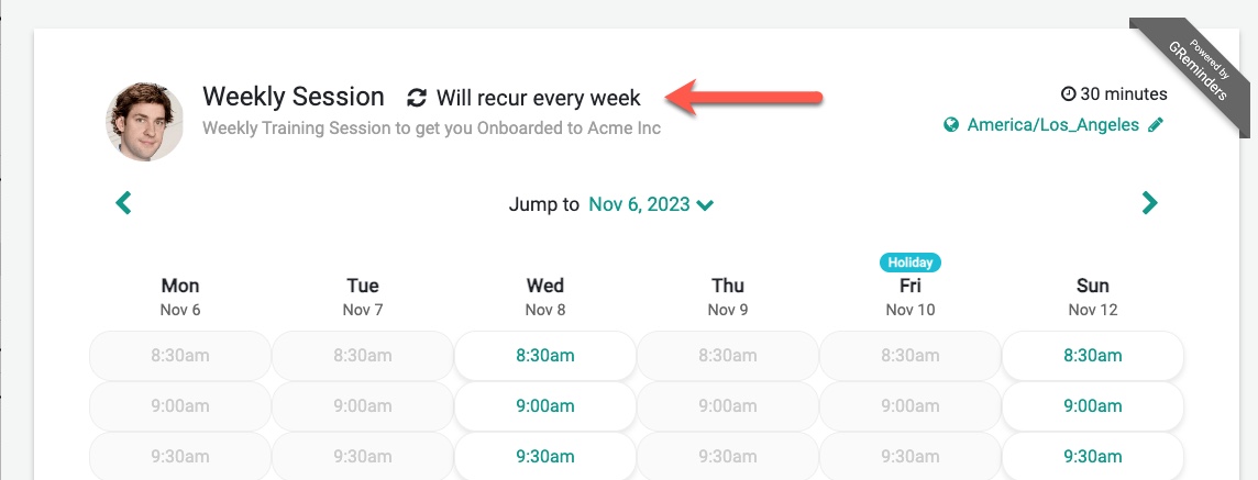 Scheduling Recurring Appointments - End to End Meeting Management ...