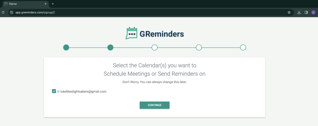 Signing in to an Existing GReminders Organization - End to End Meeting ...