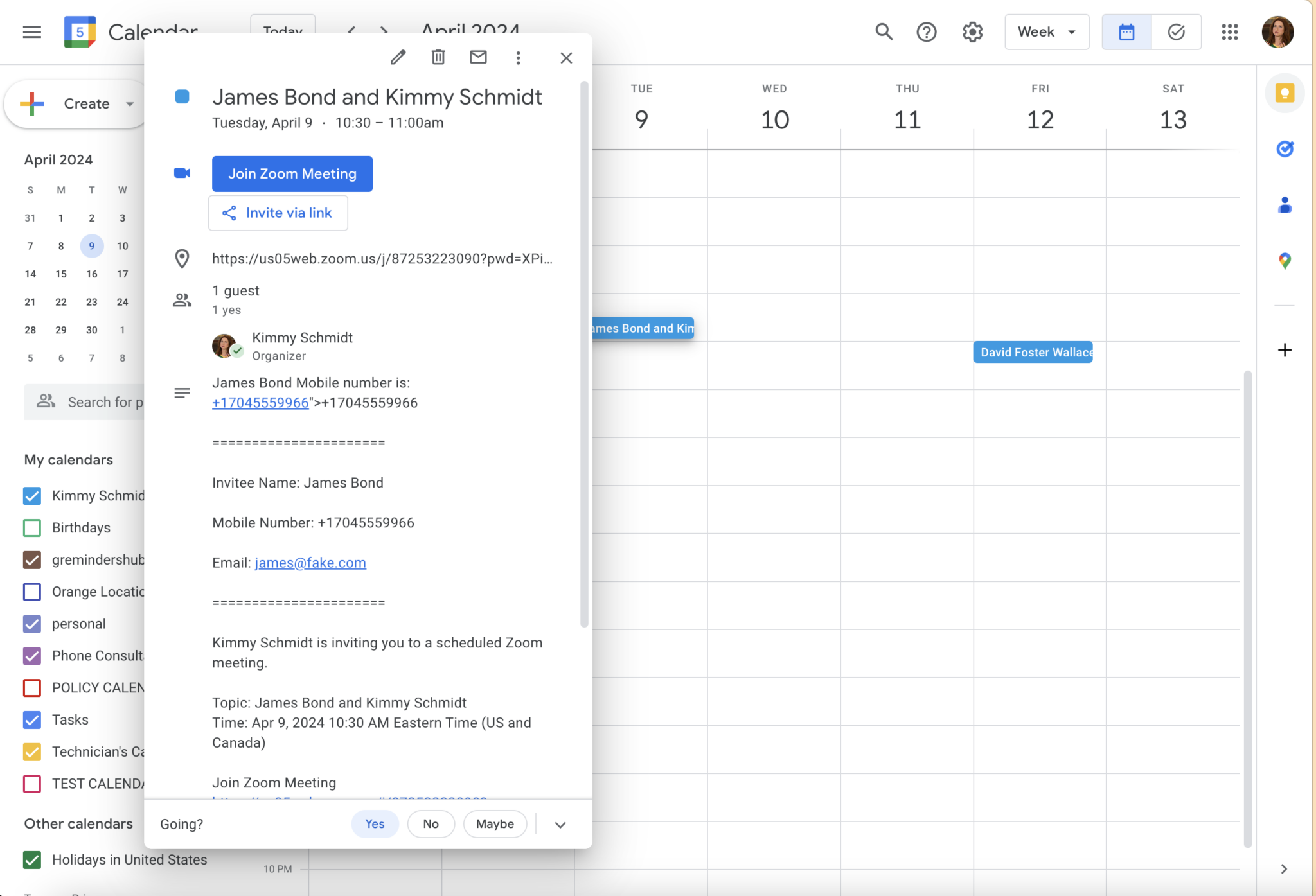 Zoom Meeting Scheduler Using SMS/Text Reminders | GReminders