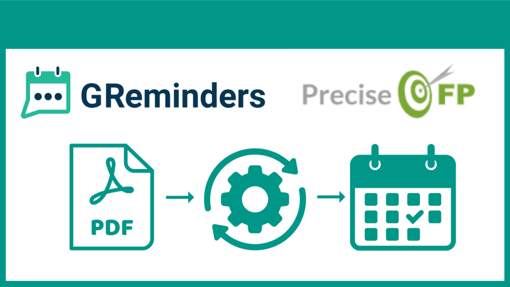 GReminders + PreciseFP Integration - End to End Meeting Management ...