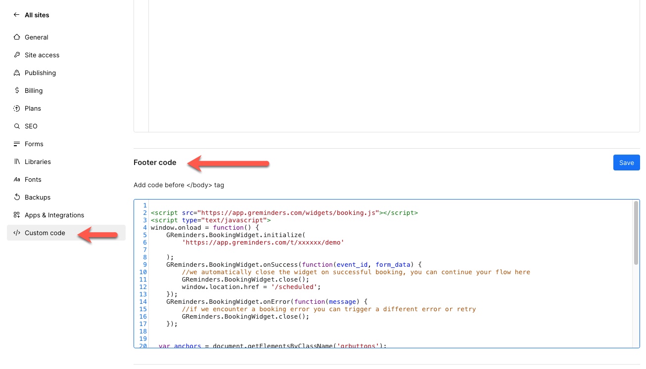 Embedding Scheduling Pages into Webflow - End to End Meeting Management Platform - SMS Reminders ...
