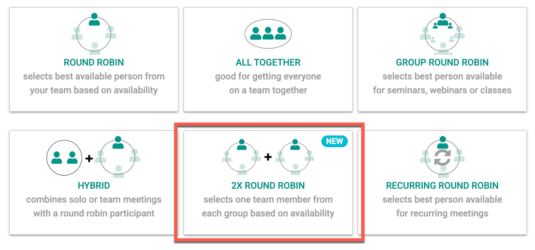 2x Round Robin Event Types - End to End Meeting Management Platform ...