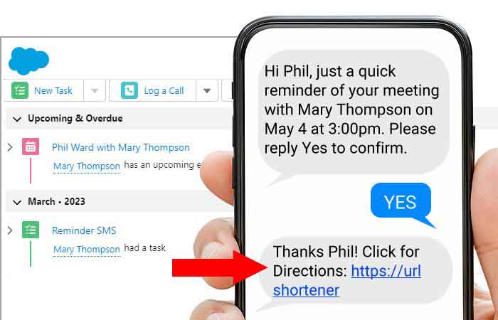 Salesforce Text Reminders / SMS Reminders for appointments and ...